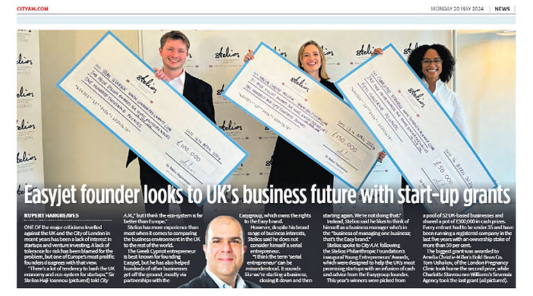 Easyjet founder Stelios: UK startup eco-system ‘far better’ than Europe